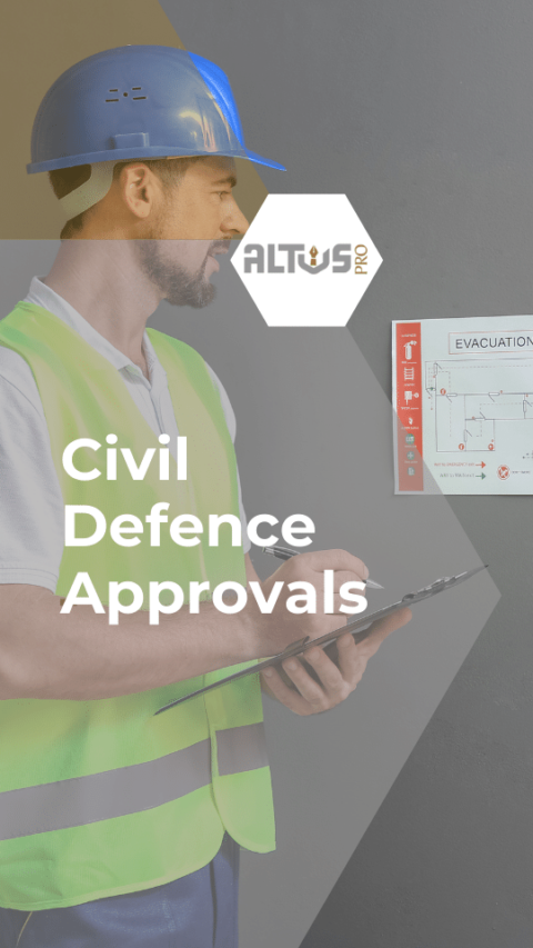 Civil Defence Approvals | Altus PRO Corporate Services Providers